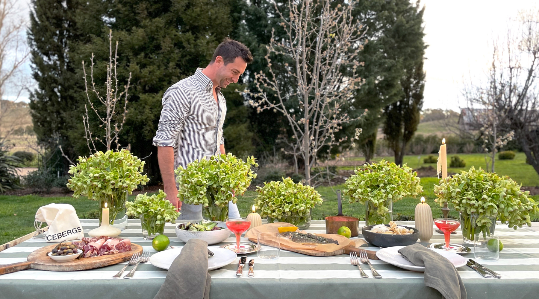 Interior Stylist Shares His Styling Tips For A Long Lunch At Home - En ...