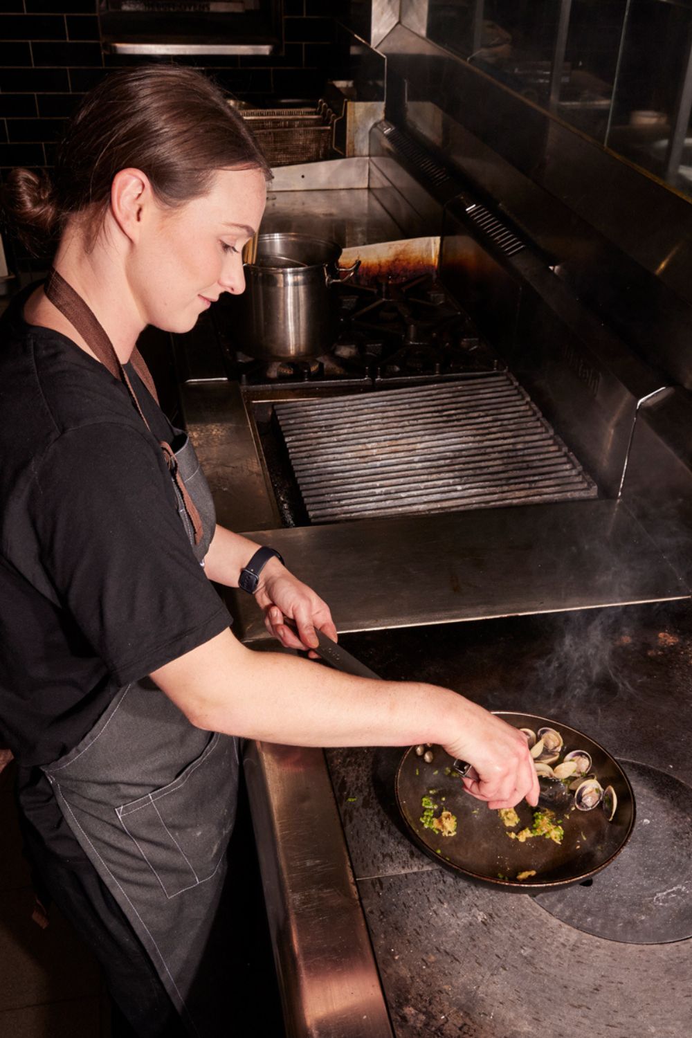 Ashlee Skzelinski's Recipe: Blue Eye Cod With Garlic & Chilli - En Route